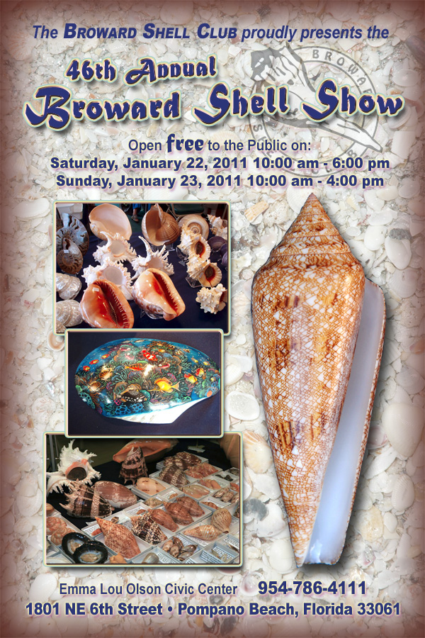 2011 Broward Shell Show – 46th Annual – Broward Shell Club