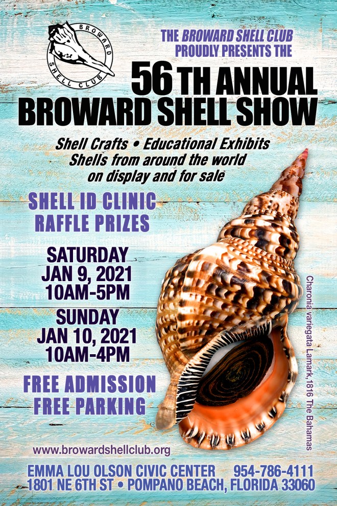 2021 Broward Shell Show – 56th Annual – Broward Shell Club